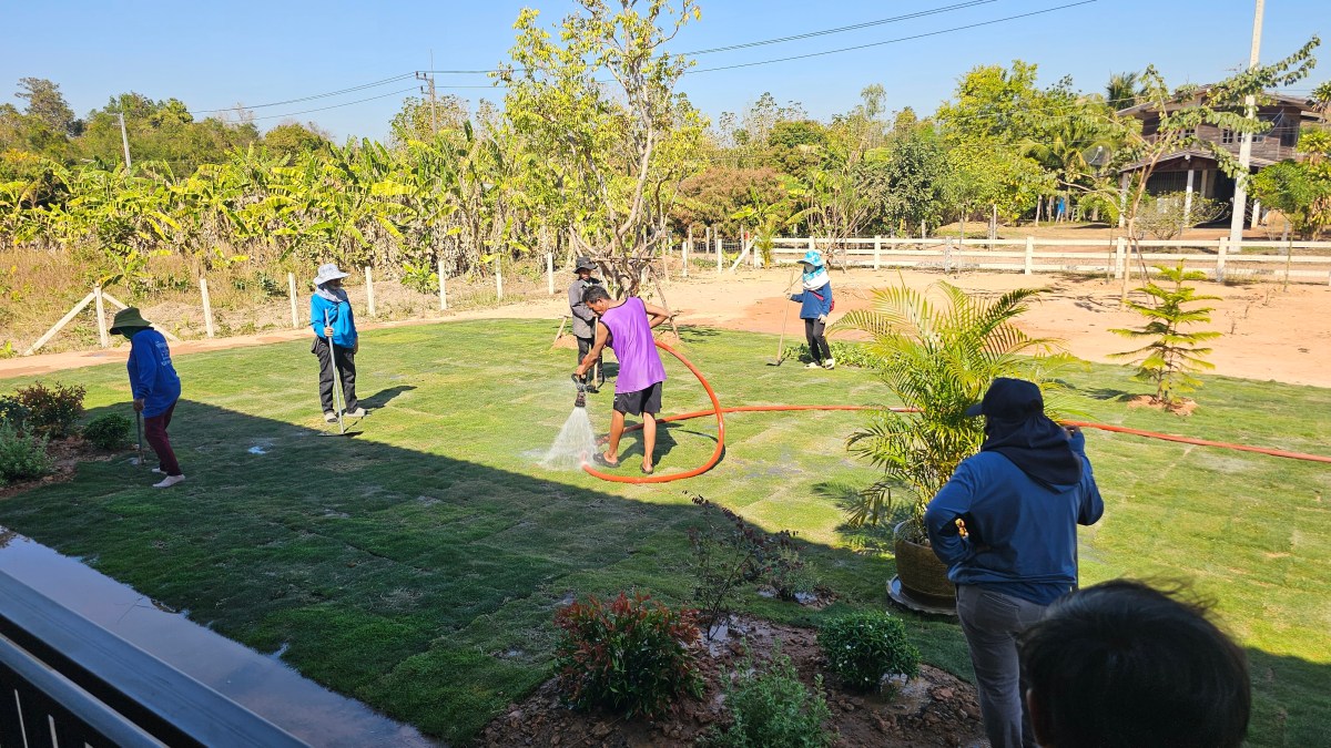 Thai Home Build – Landscaping Activity – Feb 25 – Retirement Reimagined ...